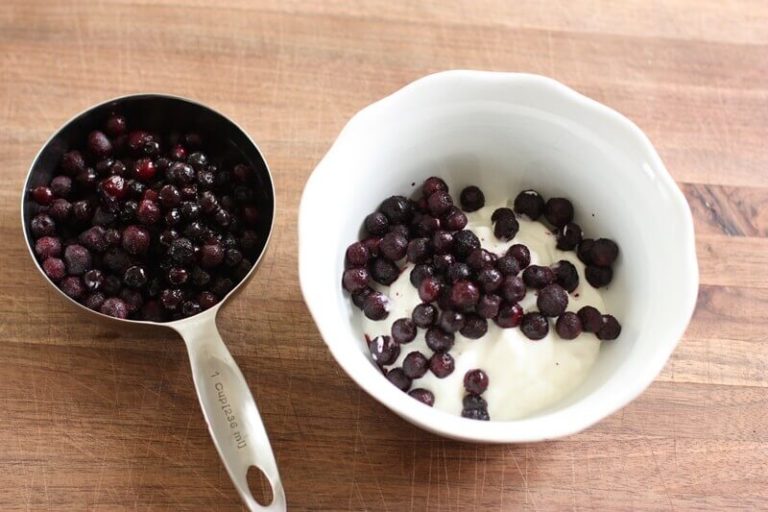 Low Sugar Easter Dessert: Wild Blueberry Fool | Wild Blueberries