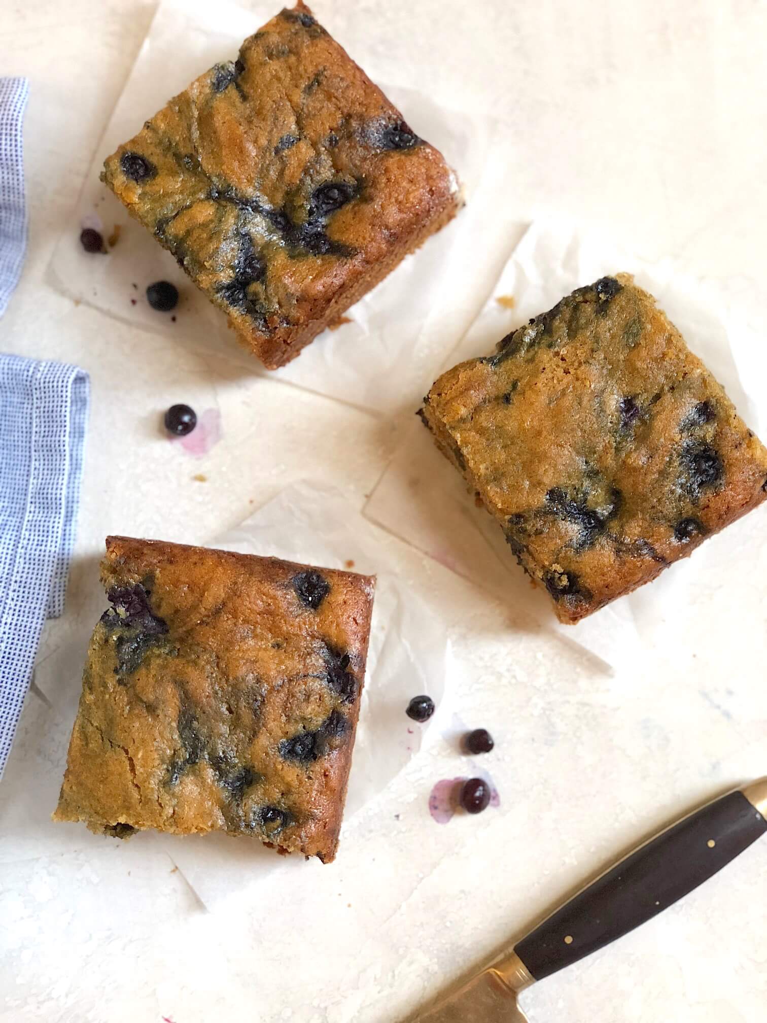 Mix-in-the-Pan Wild Blueberry Snack Cake Recipe | Wild Blueberries