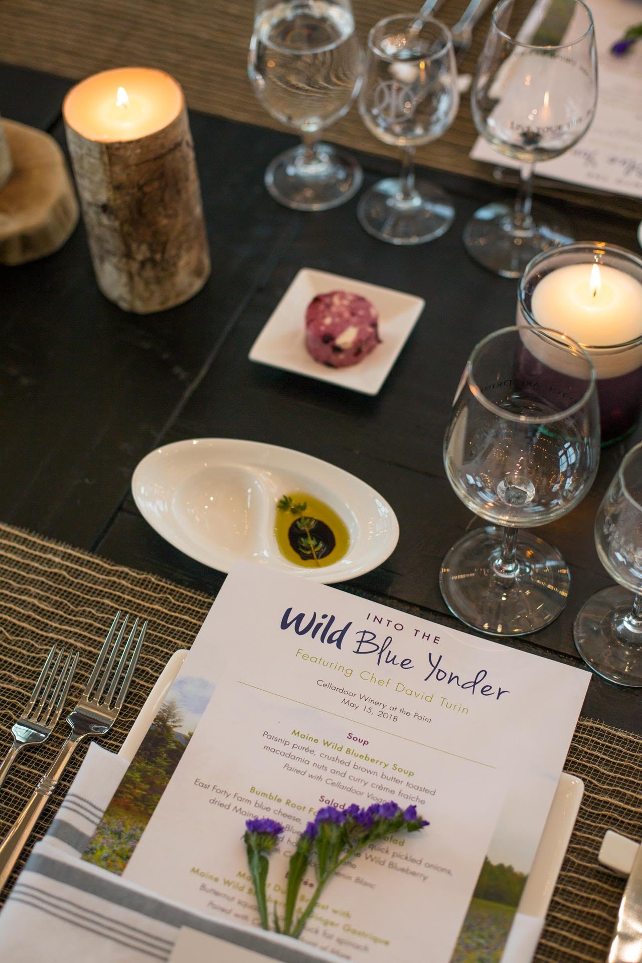Yonder menu - Wild Blueberries